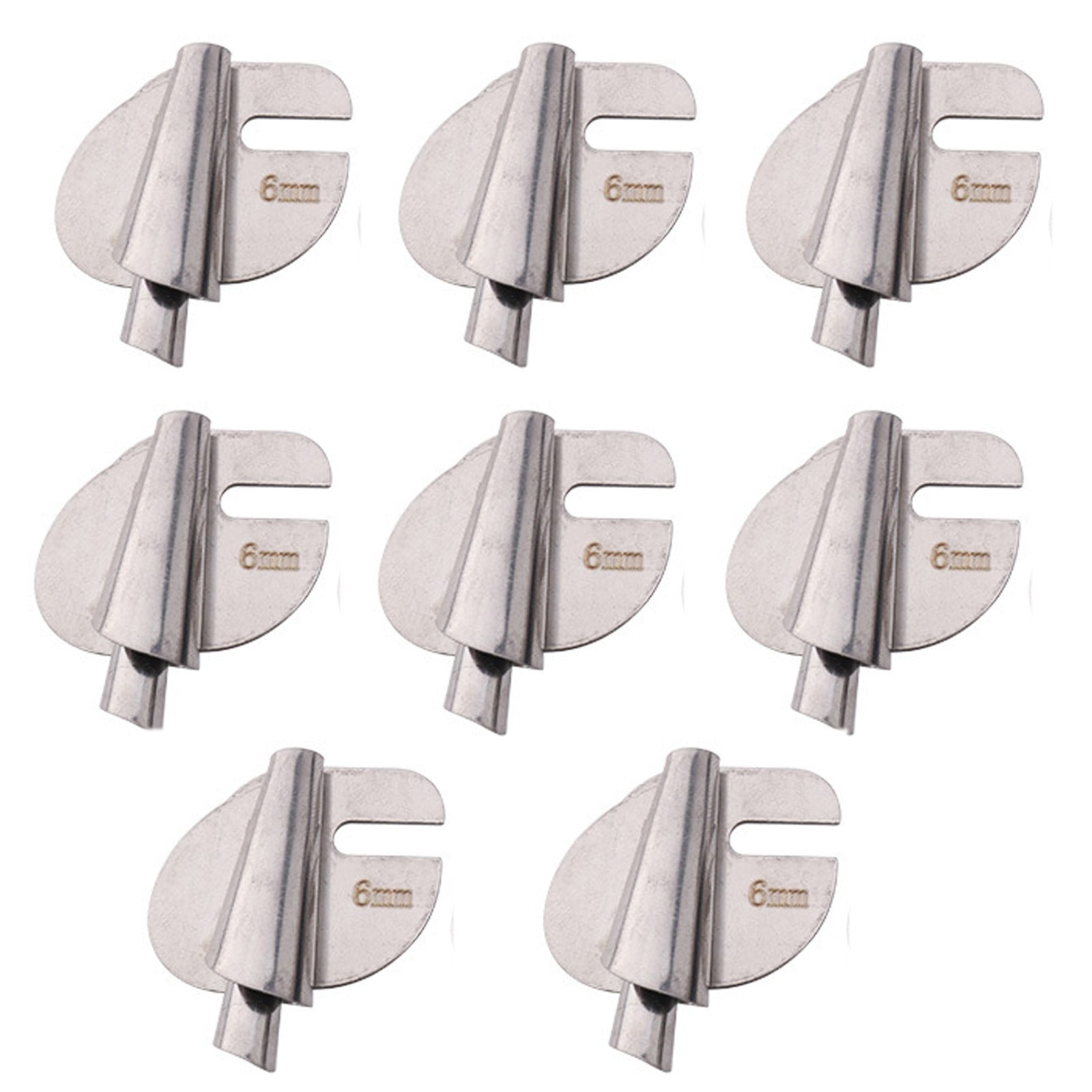 Sewing Rolled Hemmer Foot Presser Foot Set 8-Piece Stainless Steel ...