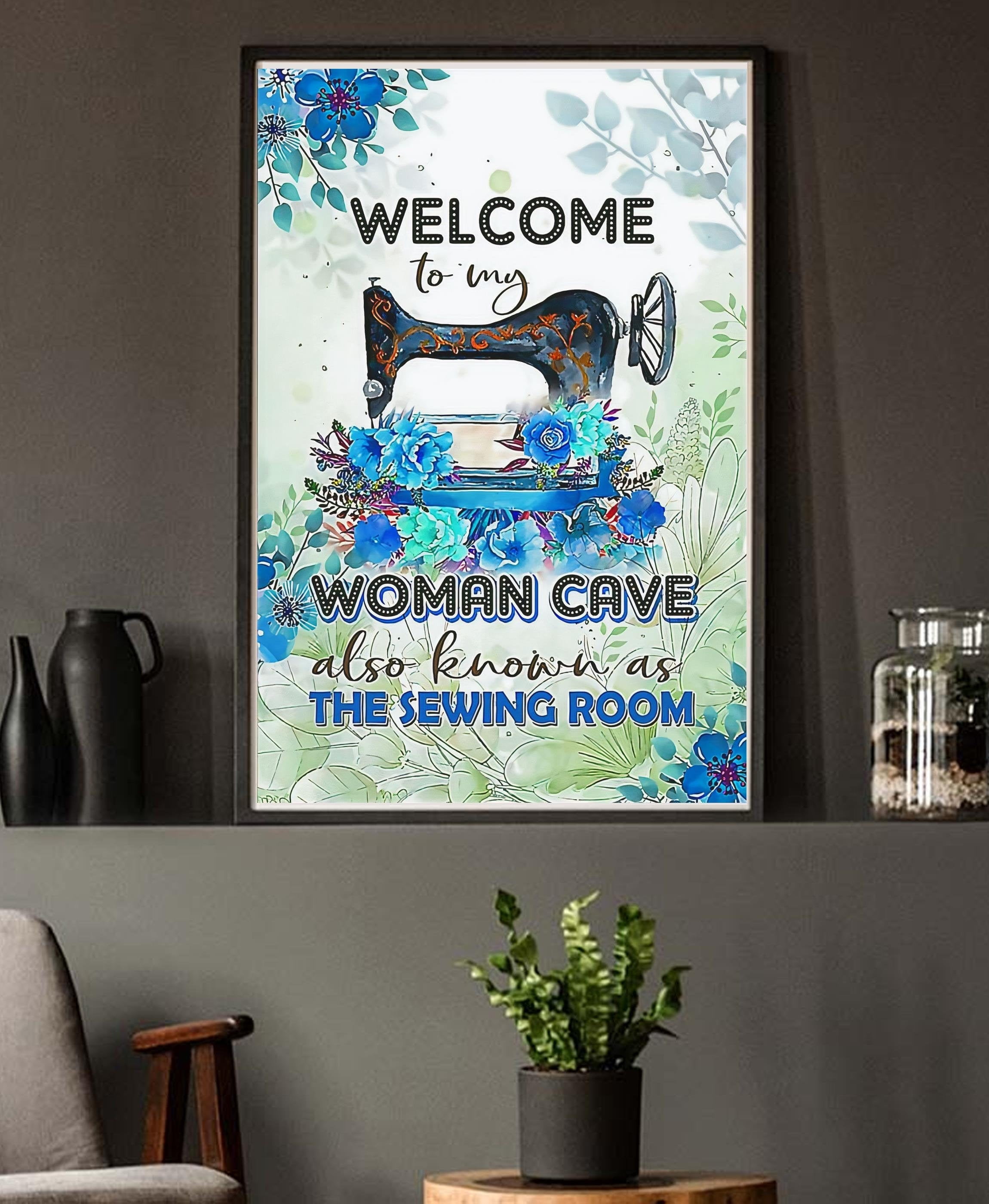 Sewing Room poster, Sewing machine poster, Love Sewing poster, Sewing ...