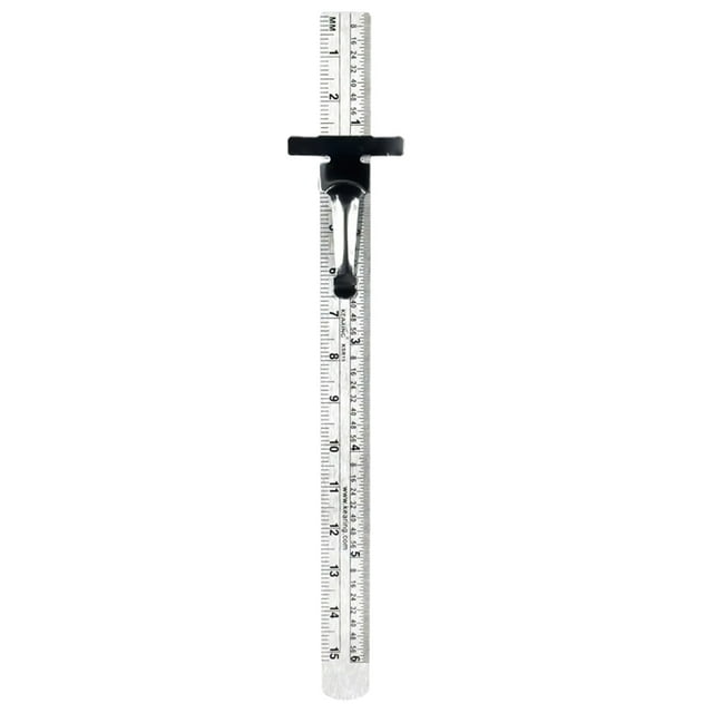 Sewing Ruler Ruler with Detachable Clips Rulers Height Measurement ...