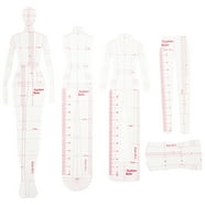 Jupean Ruler, Sewing Ruler, for Beginners Tailors Designers - Walmart.com