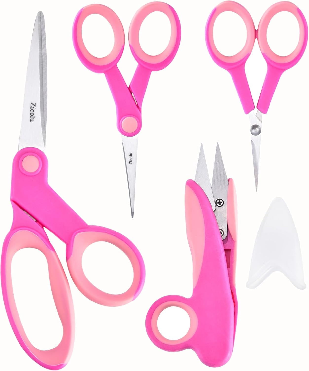 Sewing Scissors Bundle: Heavy Duty Fabric, Detail Embroidery & Small ...