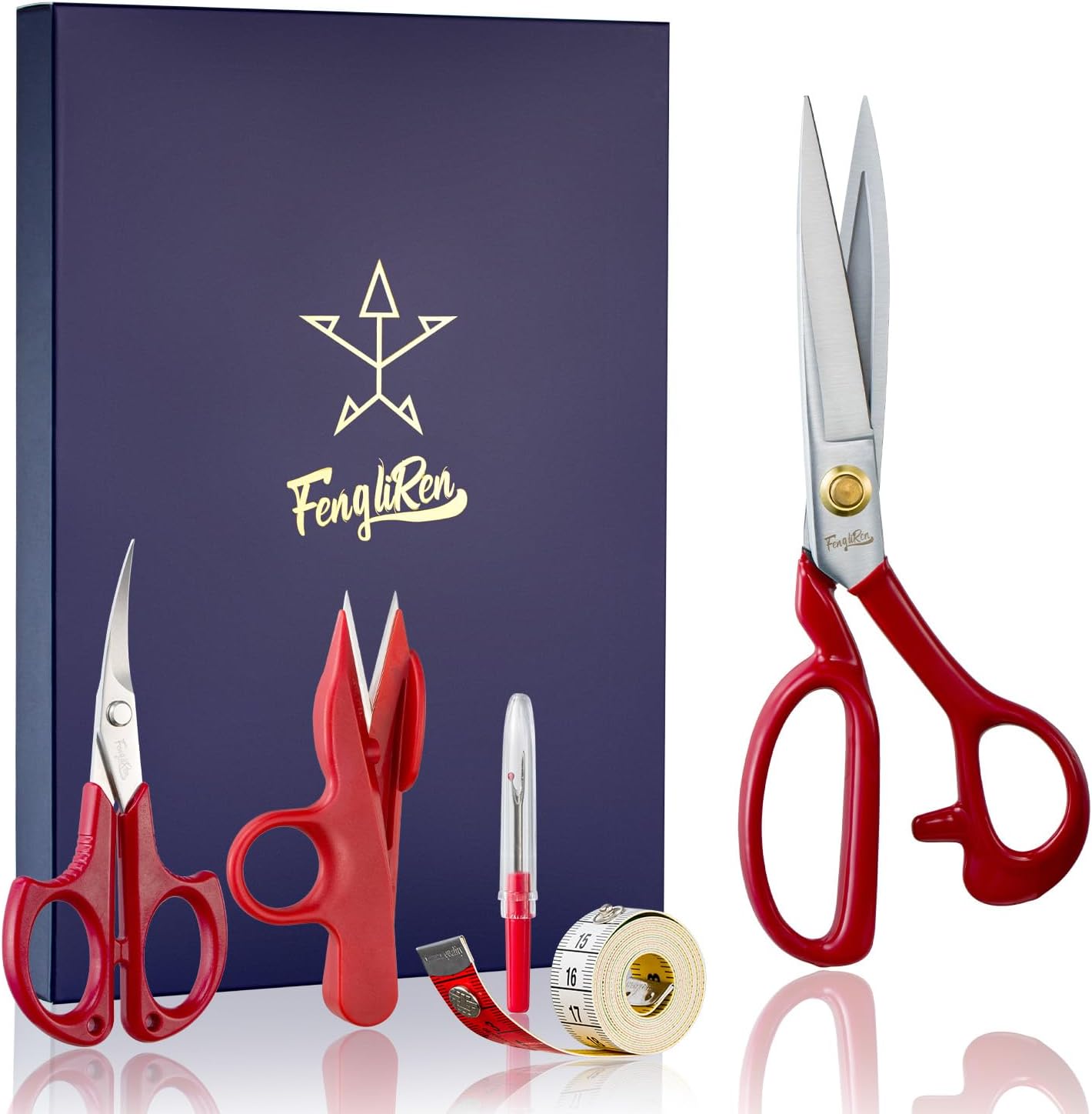 Sewing Scissors Professional 9 inch Heavy Duty Fabric Shears for ...