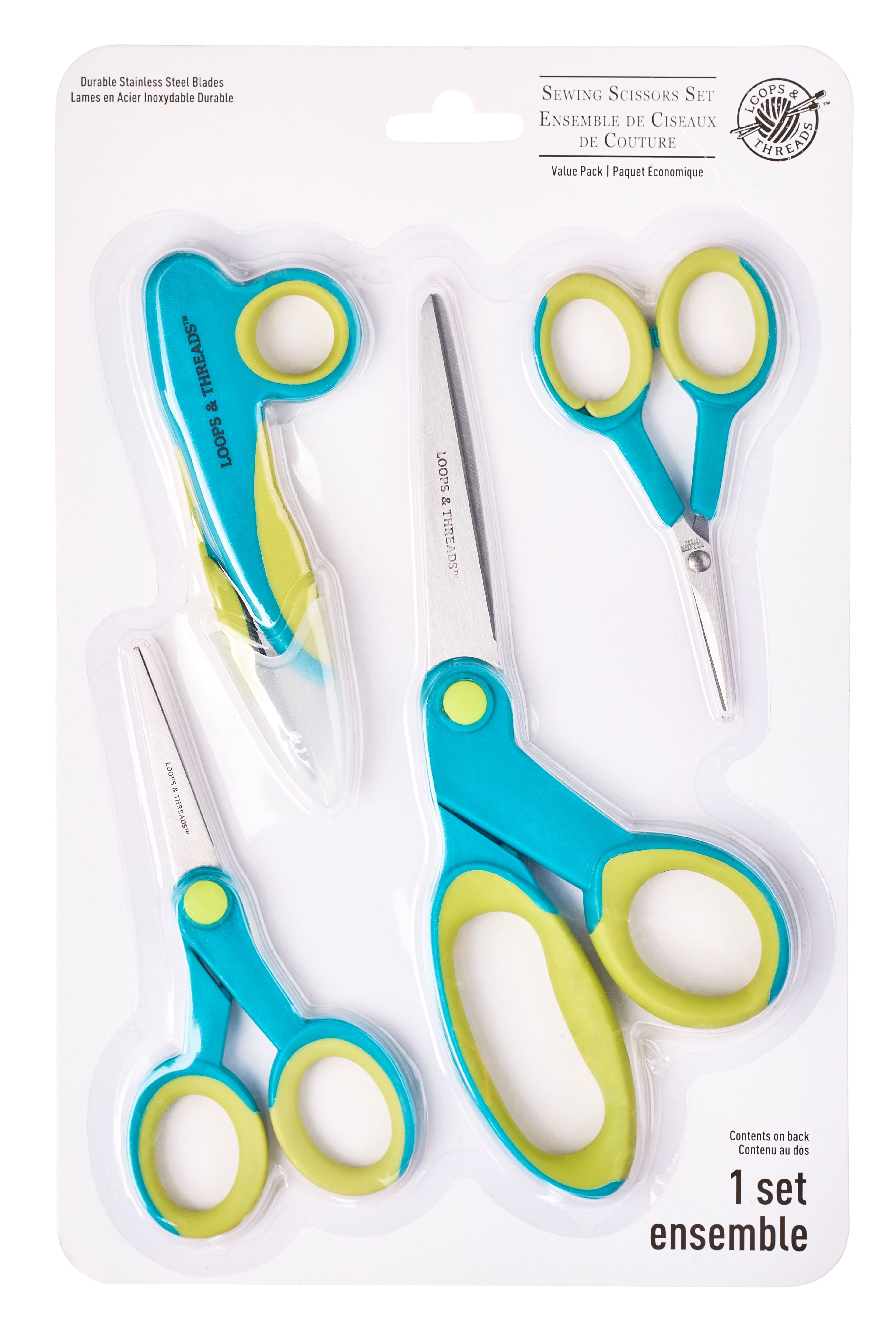 Sewing Scissors Set by Loops & Threads® - Walmart.com