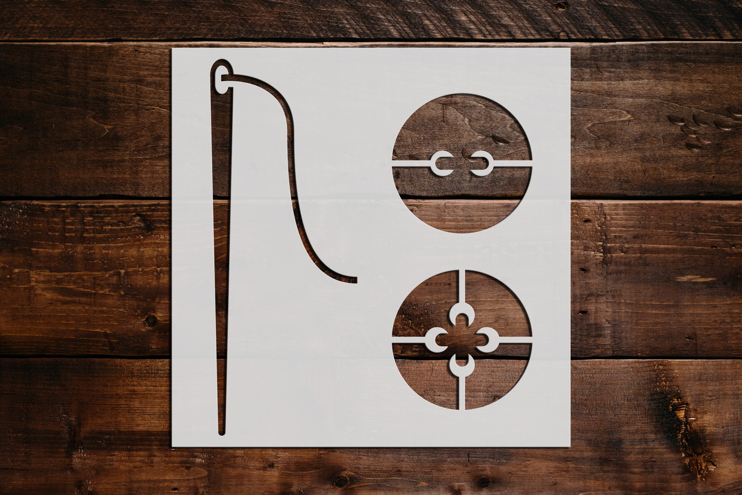 Sewing Stencil - Art and Wall Stencil (30"x30") - Walmart.com