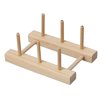 New brothread Wooden Thread Rack - 60 Spools Cone Stand for Organizing ...