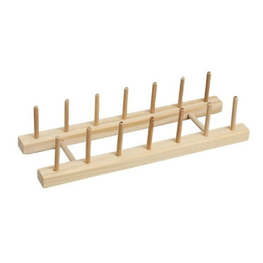 Threadart 120 Spool Cone Hardwood Thread Rack | Sturdy, Freestanding or ...
