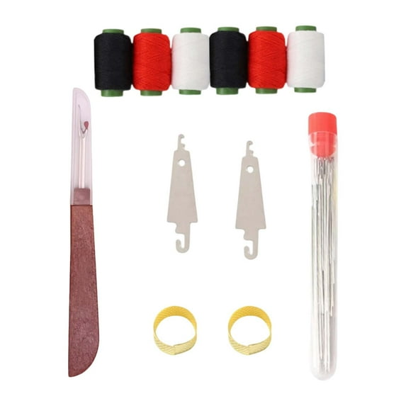Sewing Thread Unpicker Needle Threader with Thimble for Hand Sewing DIY ...