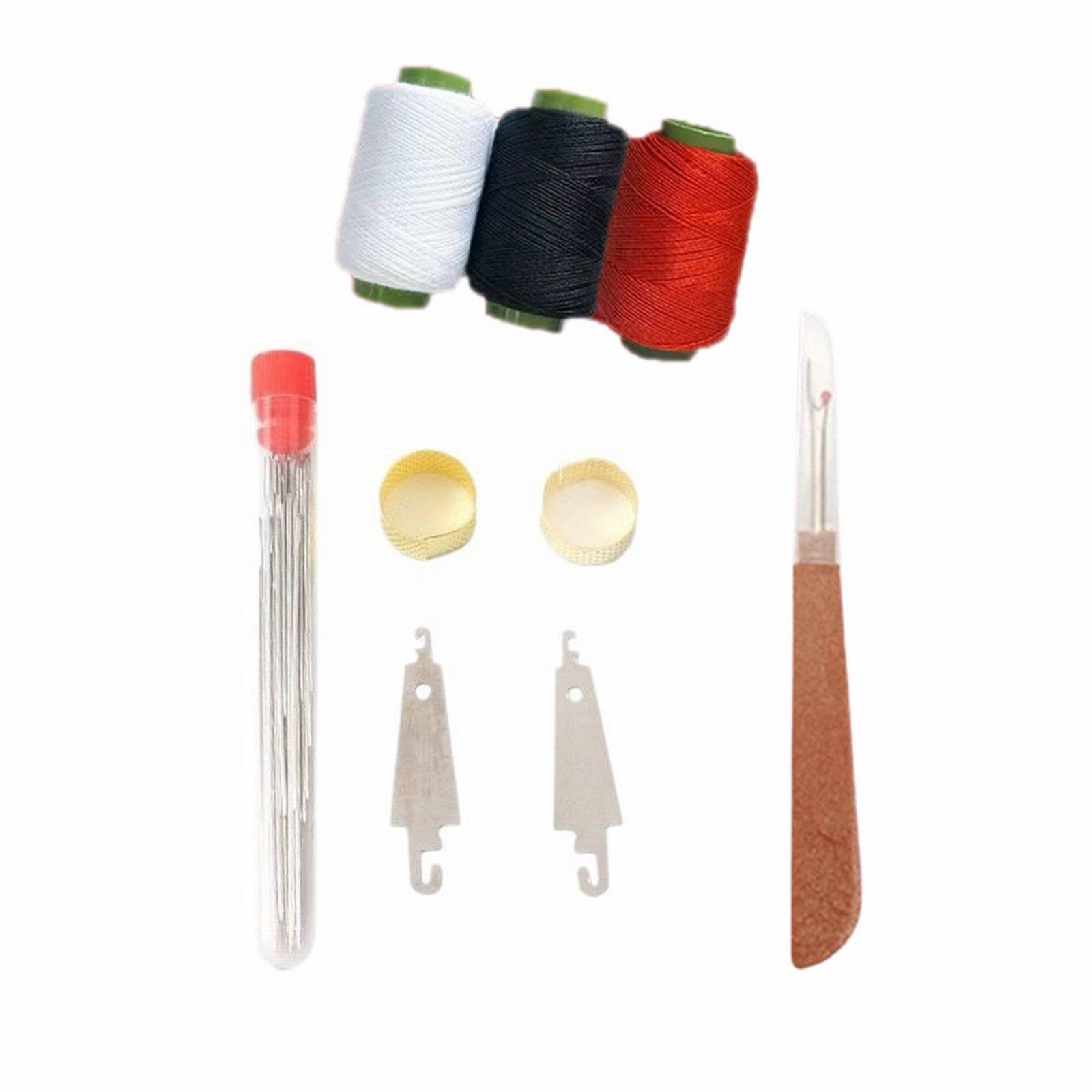 Sewing Tool Set, 1 Embroidery Kit, FNGZ 37Pcs Sewing Tool Set Needles ...