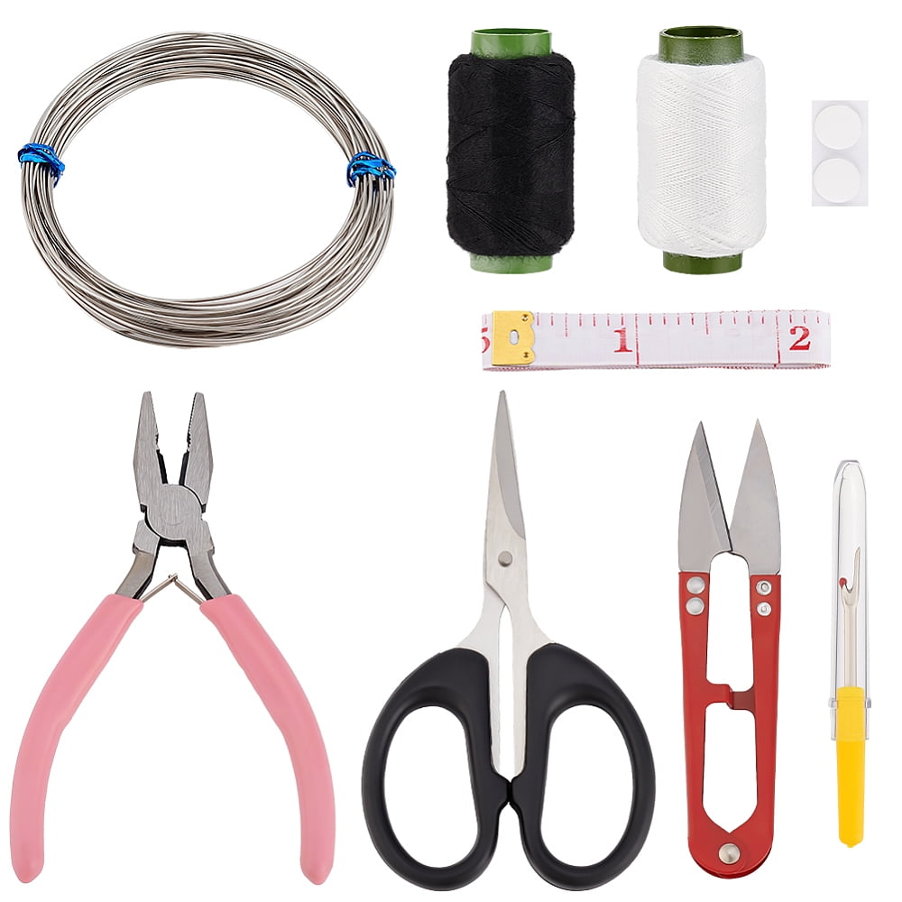 Sewing Tool Sets Including Sewing Threads Copper Wire Flat Nose Pliers ...