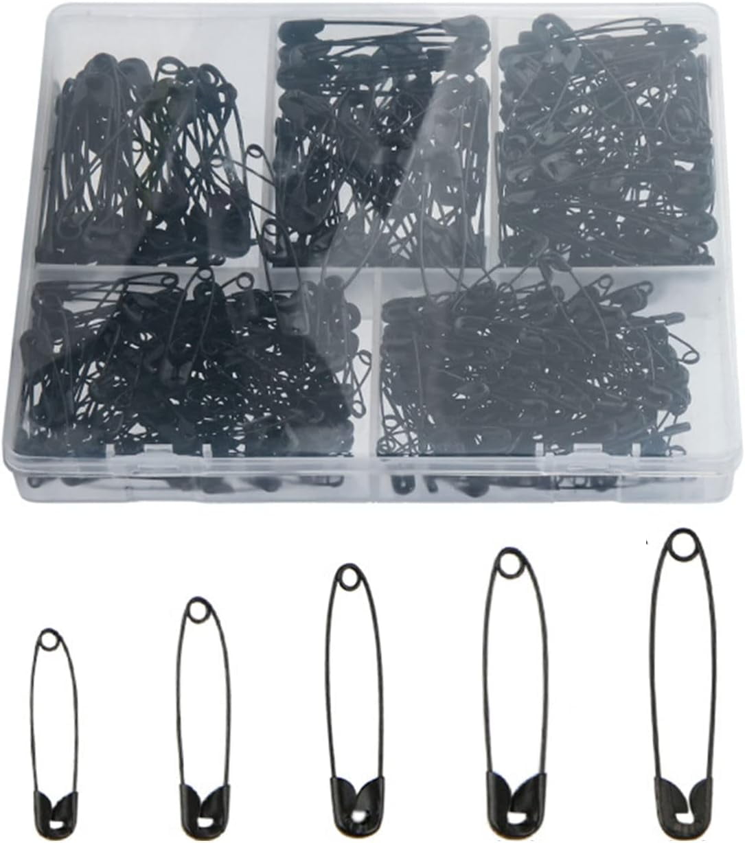 Sewing Tool, Sewing Supplies, Safety Pins Small Brooch Set Metal Safety ...