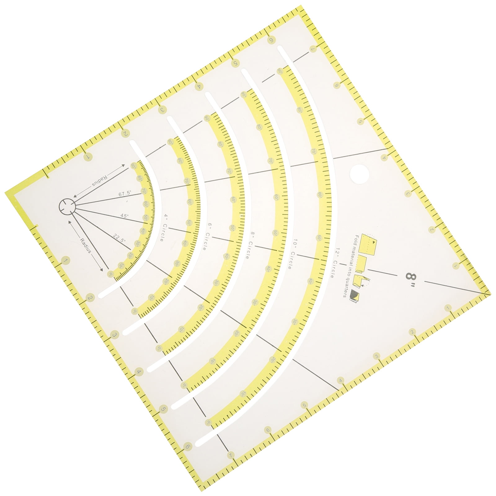 Sewing Triangle Templates Patchwork Ruler Quilting Supplies Rulers ...