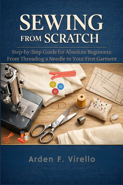 Sewing from Scratch: Step-by-Step Guide for Absolute Beginners: From ...