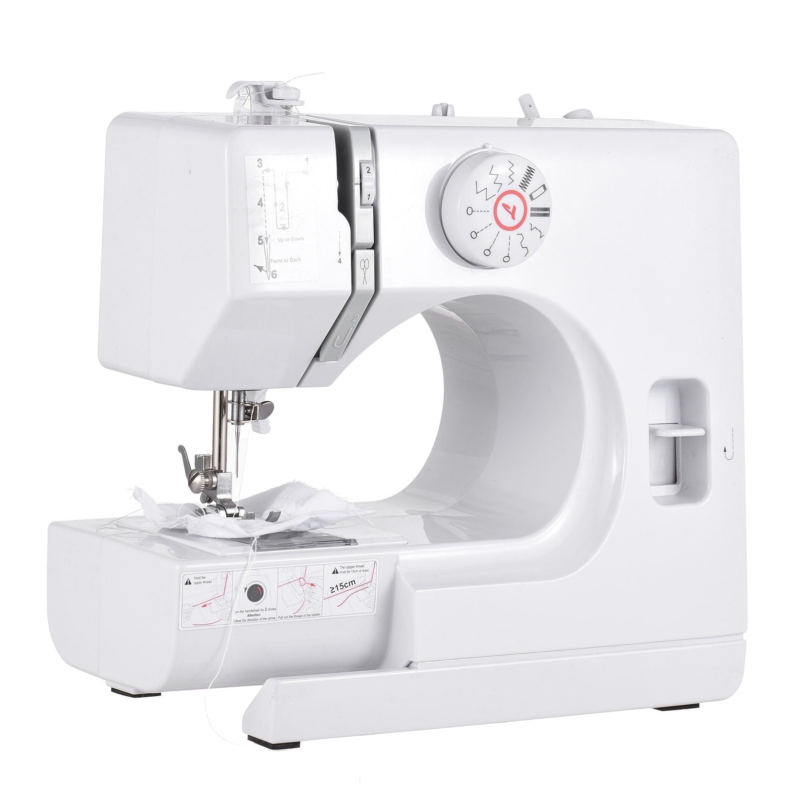 Sewing machine,12 Built-in Stitch Built-in Stitch Patterns Portable ...