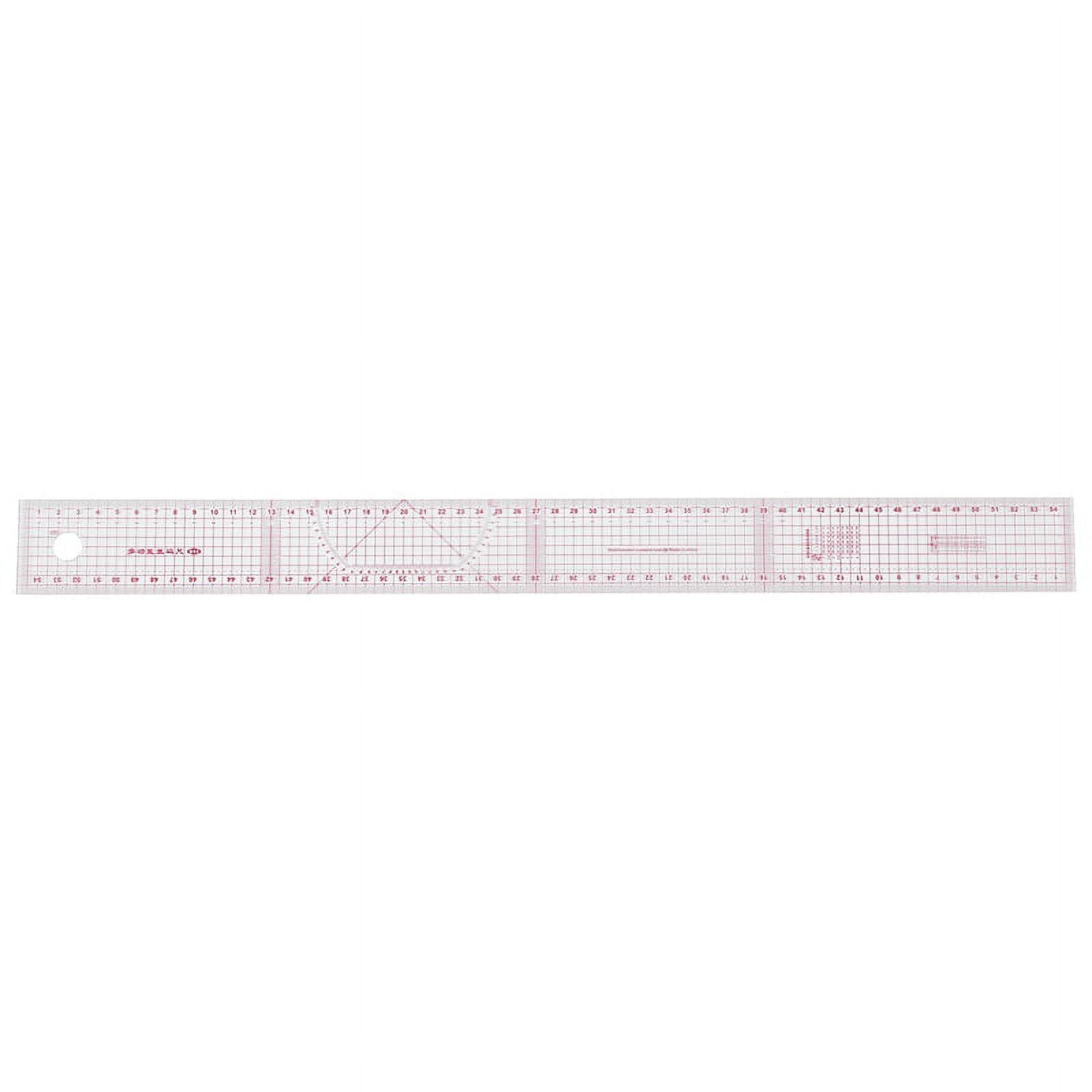 Sewing tailor 54 cm shared double side metric straight ruler ...