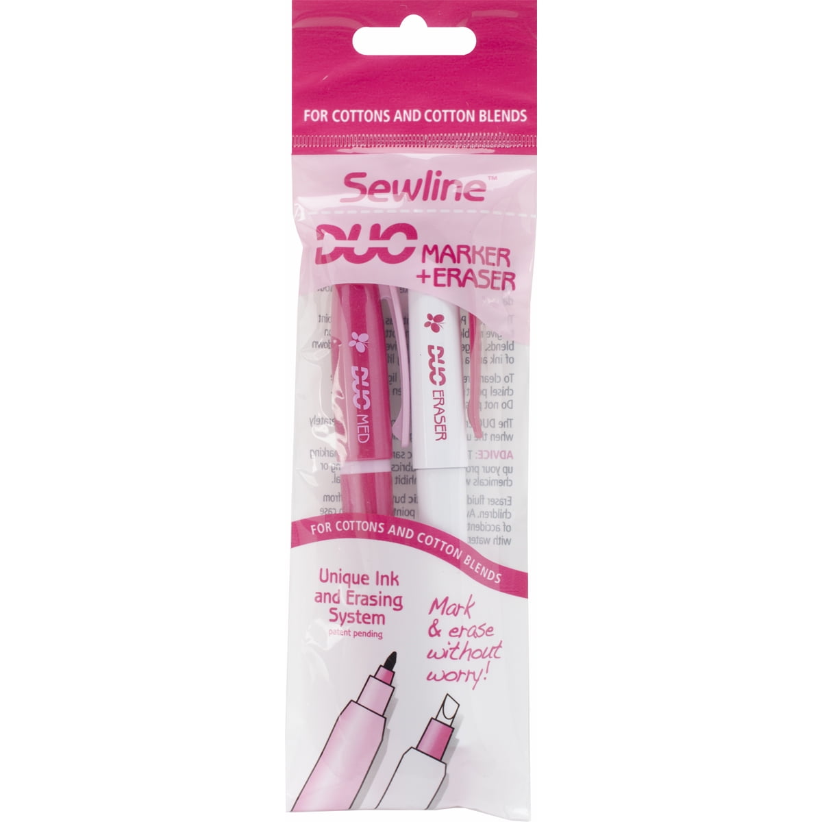 Sewline Duo - Marker & Eraser - Walmart.com
