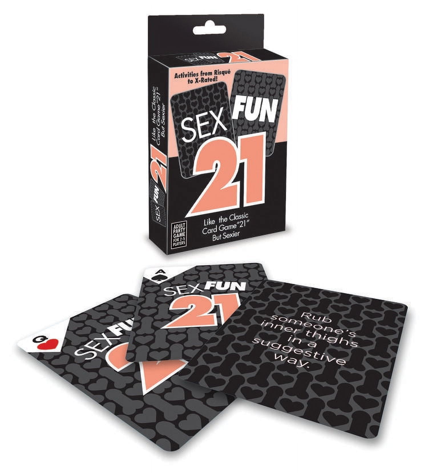 Adult Couples Deck Fun 21 Card Game With Extra Aces For Increased