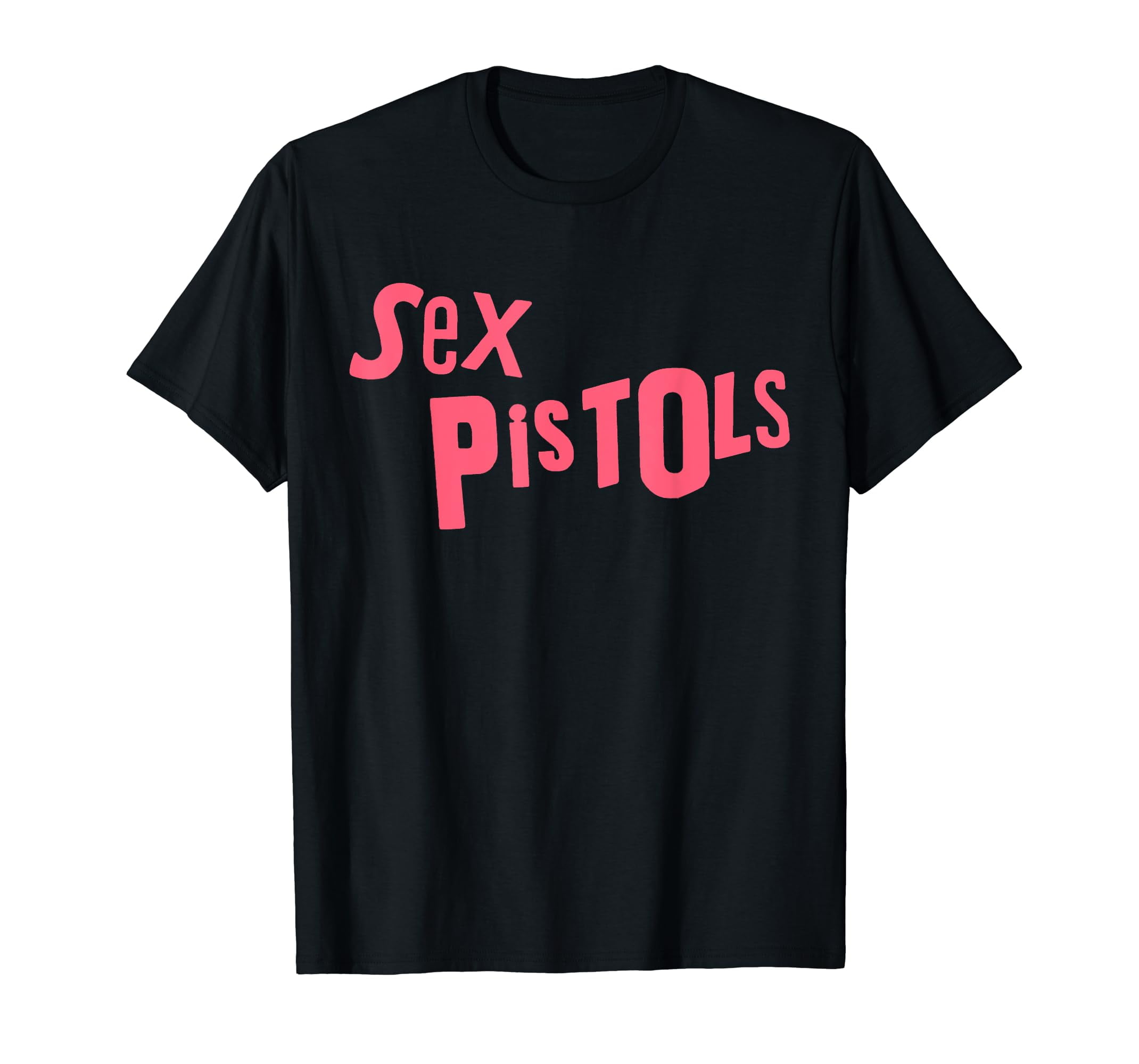 Sex Pistols Official Pink Logo T Shirt