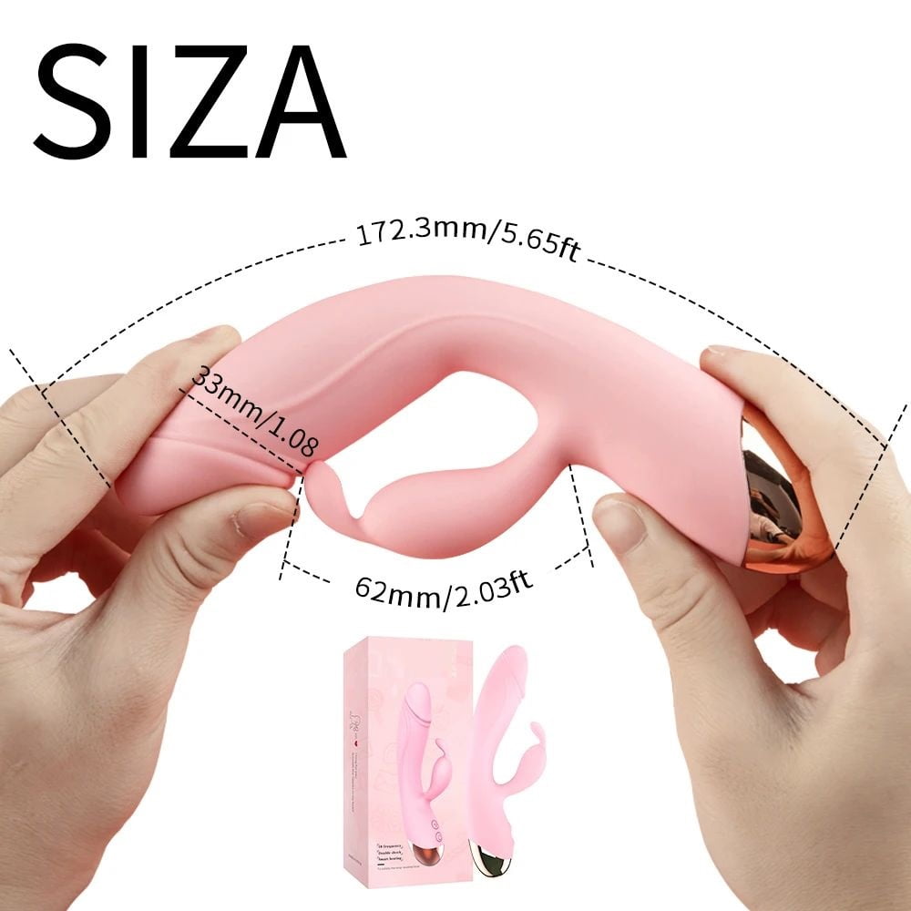 Sex Toy G Spot Rabbit Vibrator Adult Sex Toys With Bunny Ears For