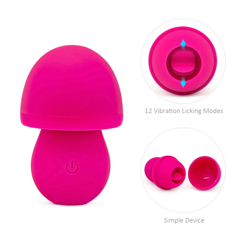 Sex Toys With 12 Powerful Vibration Andtongue Rabbit Modes Telescopic