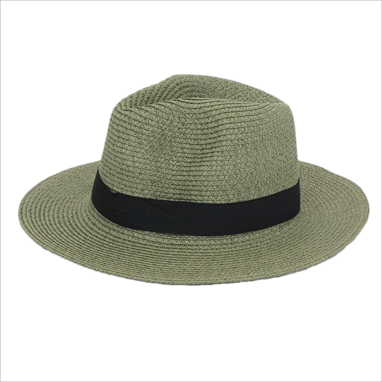 Sexlip Men Women Straw Hats Cuban Hats Party Hats Panama Hat Short Brim ...