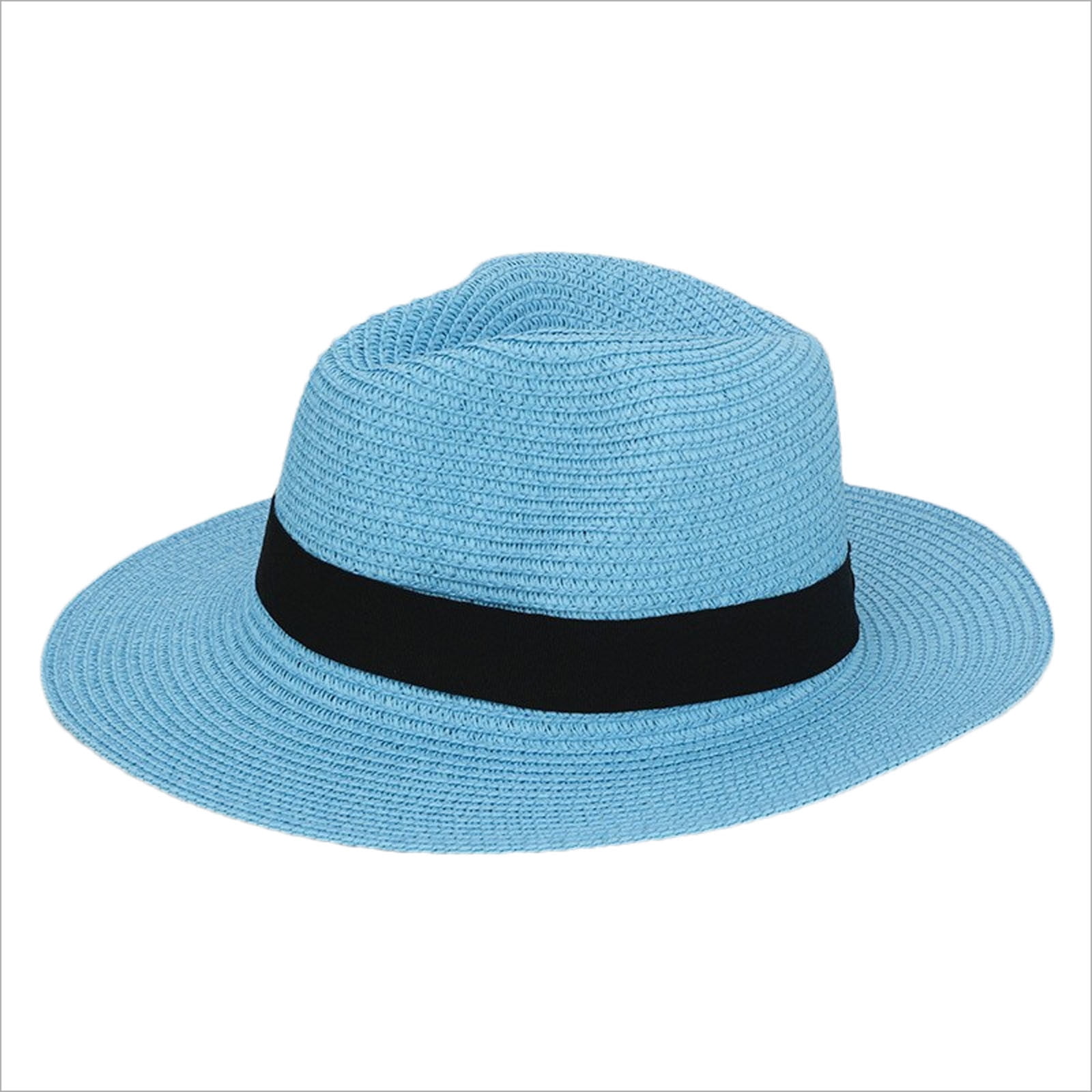 Sexlip Men Women Straw Hats Cuban Hats Party Hats Panama Hat Short Brim ...