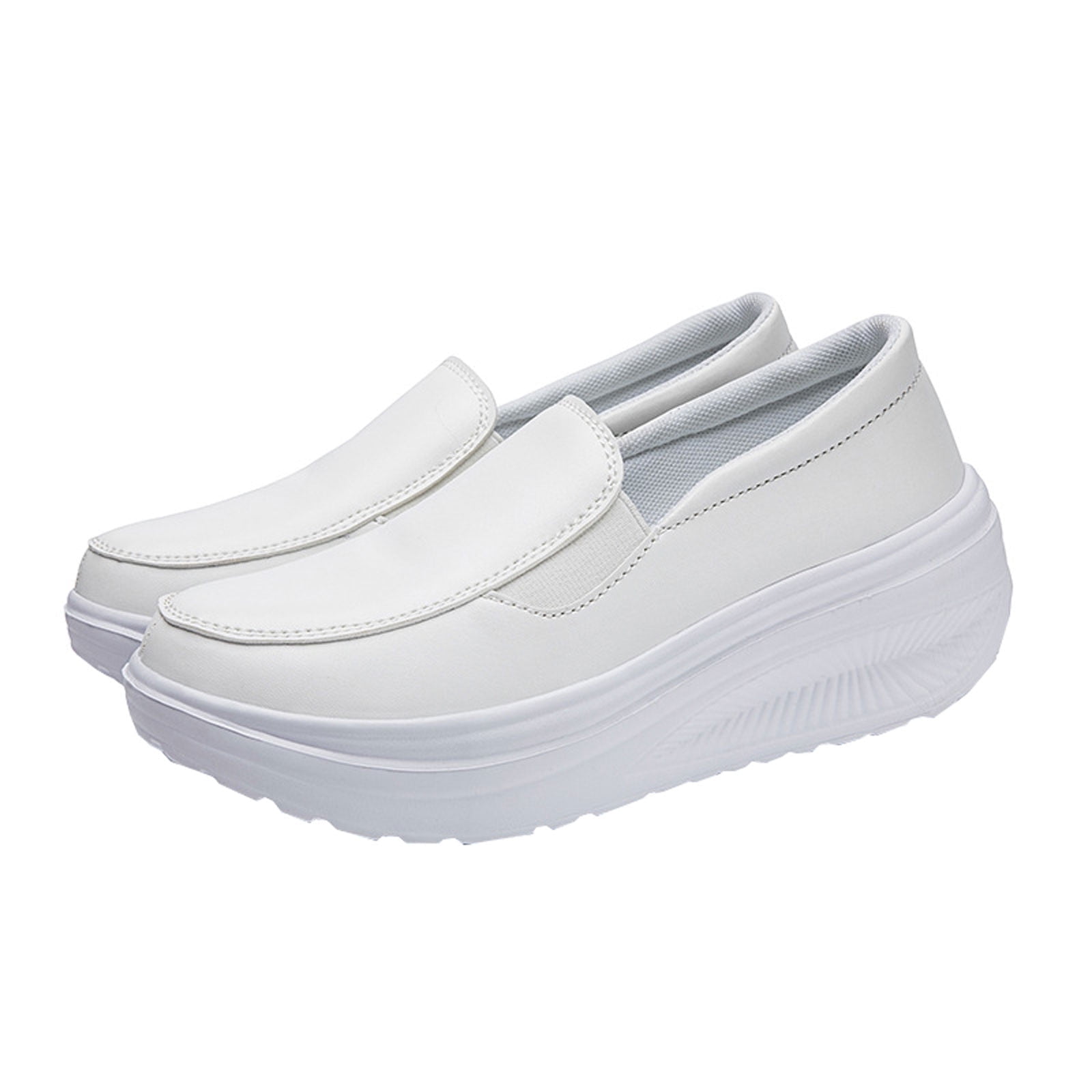 Sexlip Women's Casual Moccasins with Arch Support, Narrow Thick Pointy ...