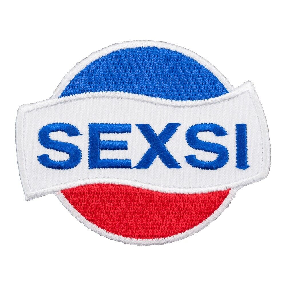 Sexsi Red White & Blue Patch, Biker Sayings Patches manufactured by ...