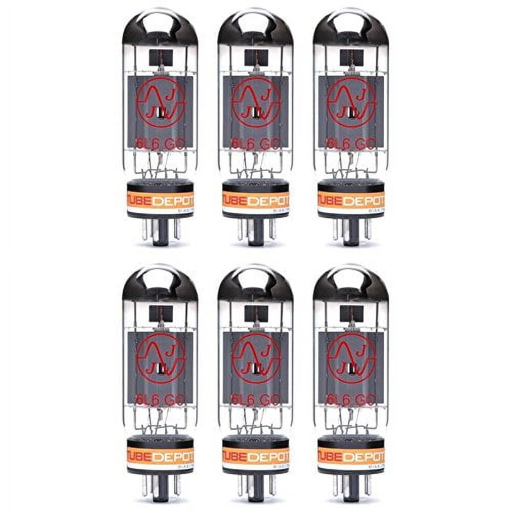 Sextet of JJ 6L6GC Power Vacuum Tube - Walmart.com
