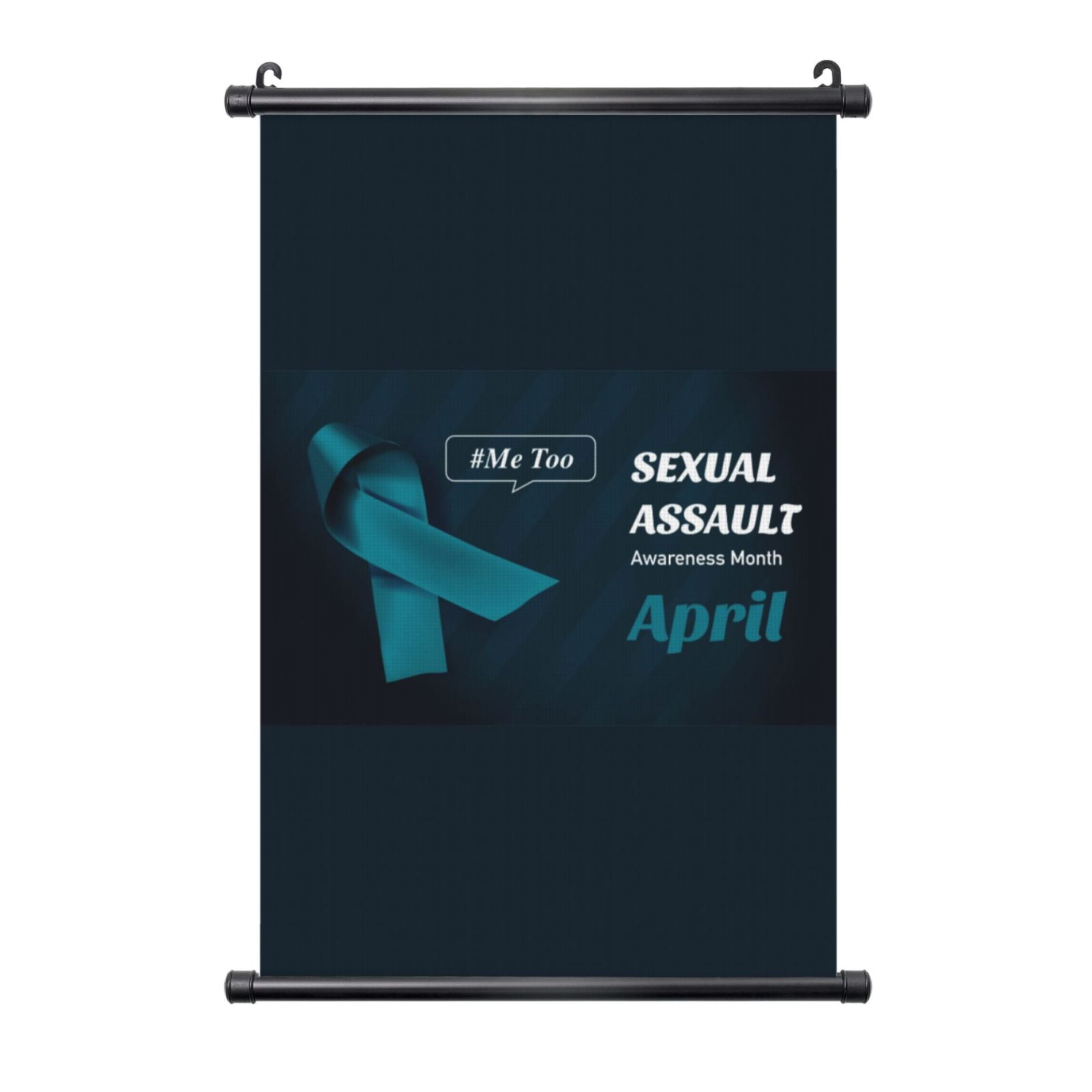 Sexual Assault Awareness Month Poster Wall Art Banner Backdrop Prints ...