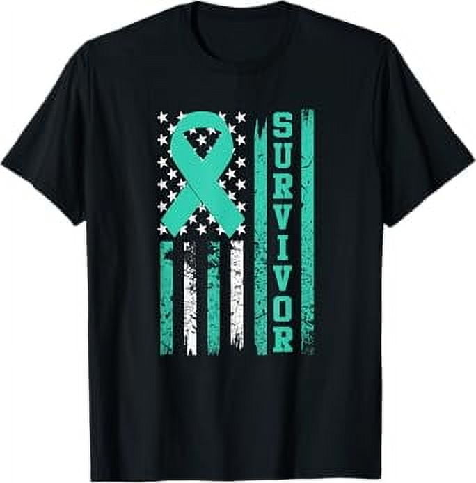 Sexual Assault Awareness Survivor Flag American Shirt - Walmart.com