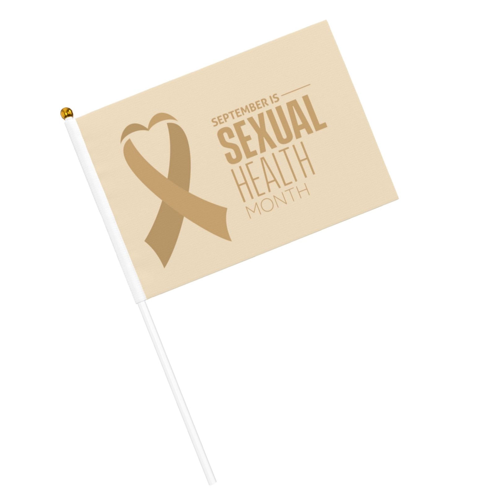 Sexual Health Awareness Month Mini Hand Held Flags Small Flag Banner ...