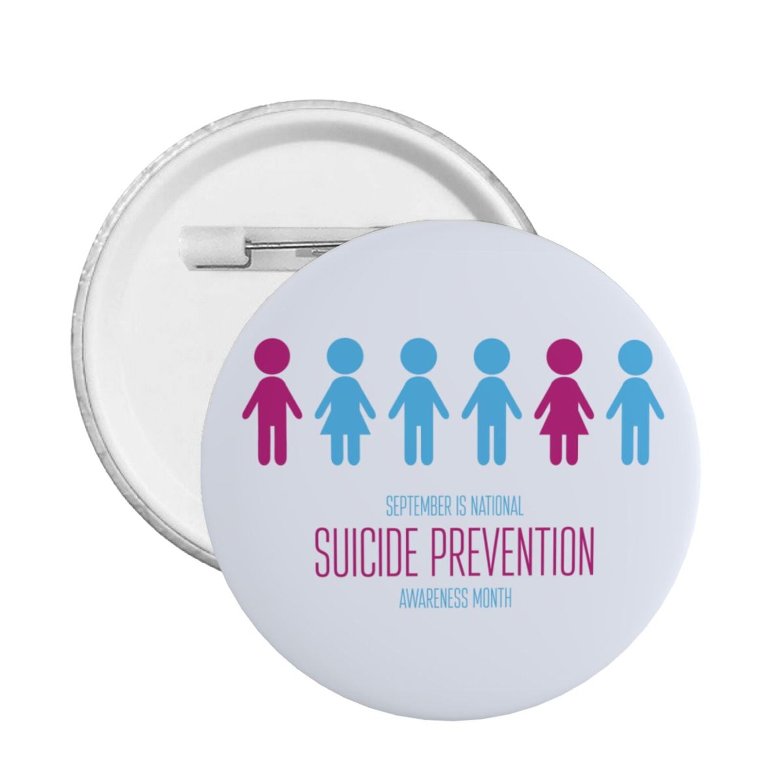 Sexual Health Awareness Month Pin Button Badge, Personalised Button ...