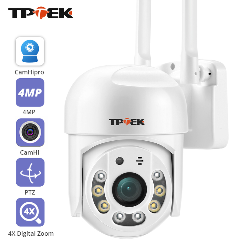 4MP PTZ WIFI IP Camera 1080P CCTV Surveillance Security Protection Wi ...