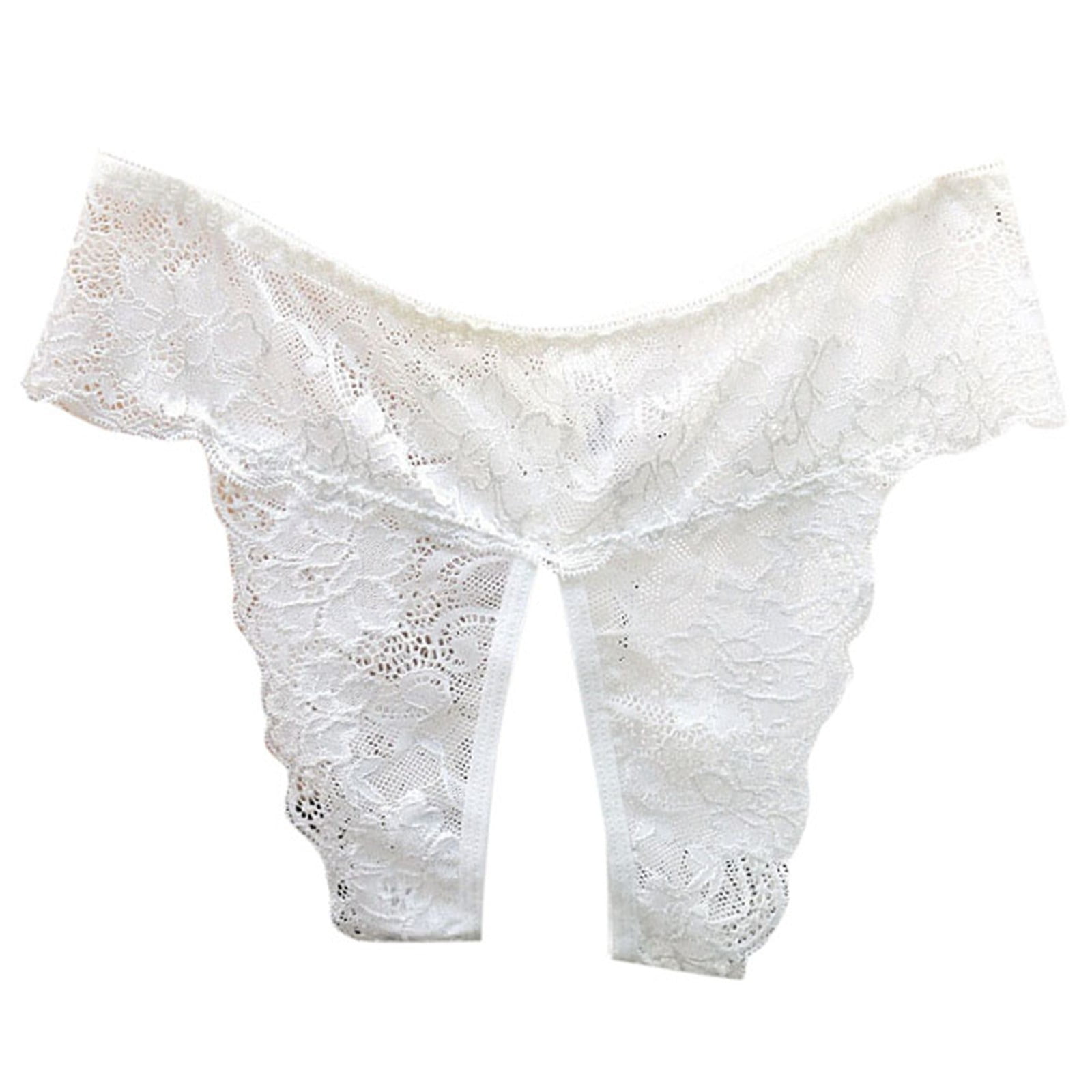 Sexy And Seductive Women's Panties Open Crotch Plus Size Low Waisted ...