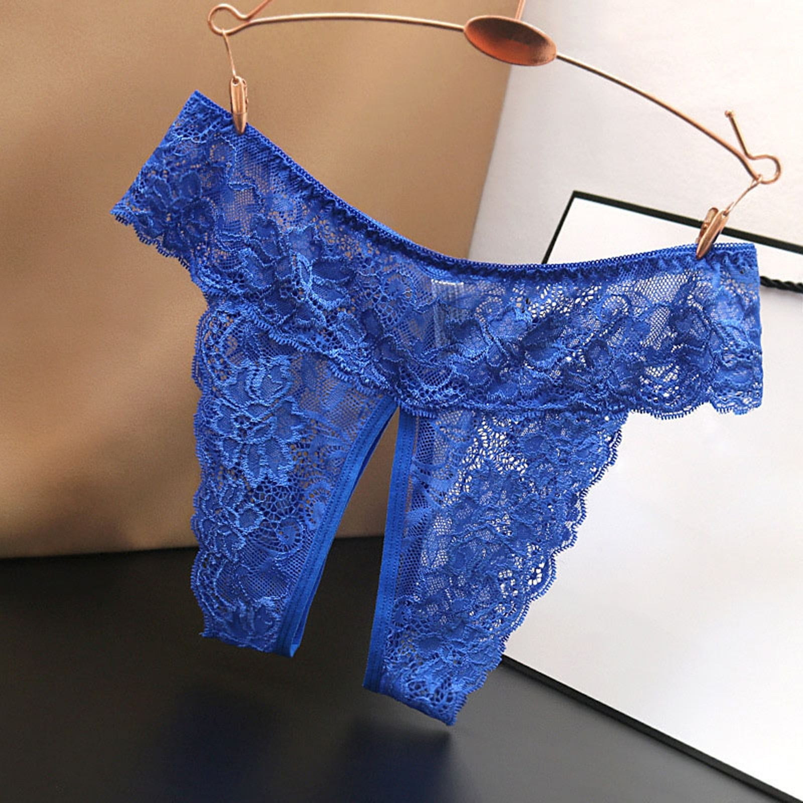 Sexy And Seductive Women's Panties Open Crotch Plus Size Low Waisted ...