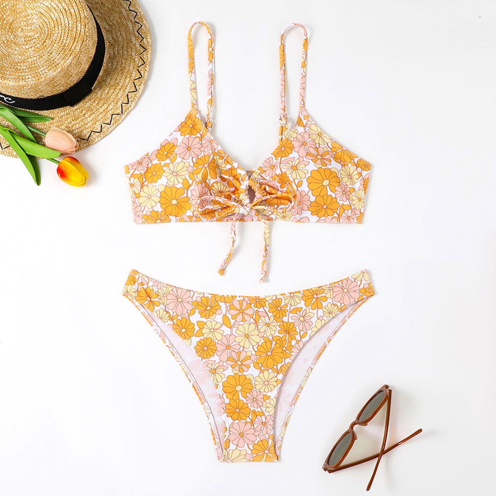 Sexy Bikini Swimsuit Women Swimwear Push Up Bikini Set Thong Brazilian ...