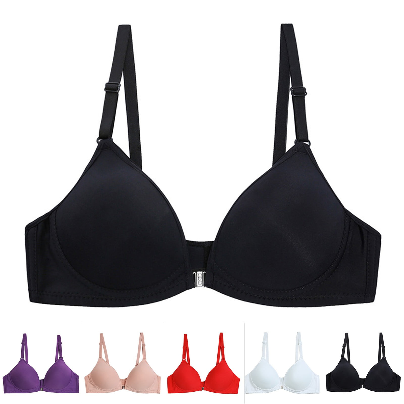 Sexy Bras for Women │ Bras for Women Front Closure, Womens Wireless Bra, Everyday Bras, Anti ...