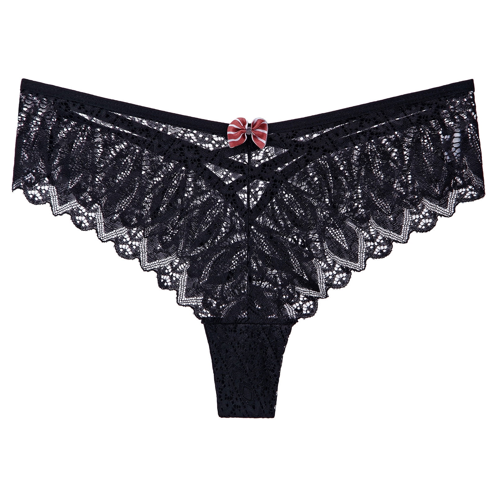 Sexy Cheeky Panties For Women Lace Criss Cross Bikini Underwear Lightweight Breathable Thong