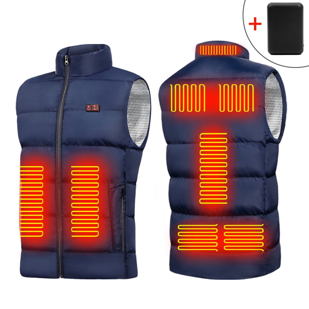 Sexy Dance Heated Vest For Men Women Unisex Electric Heated Coat with ...