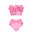 Sexy Flower One Piece Swimwear Trend Swimsuit 2024 Brazilian Biquini
