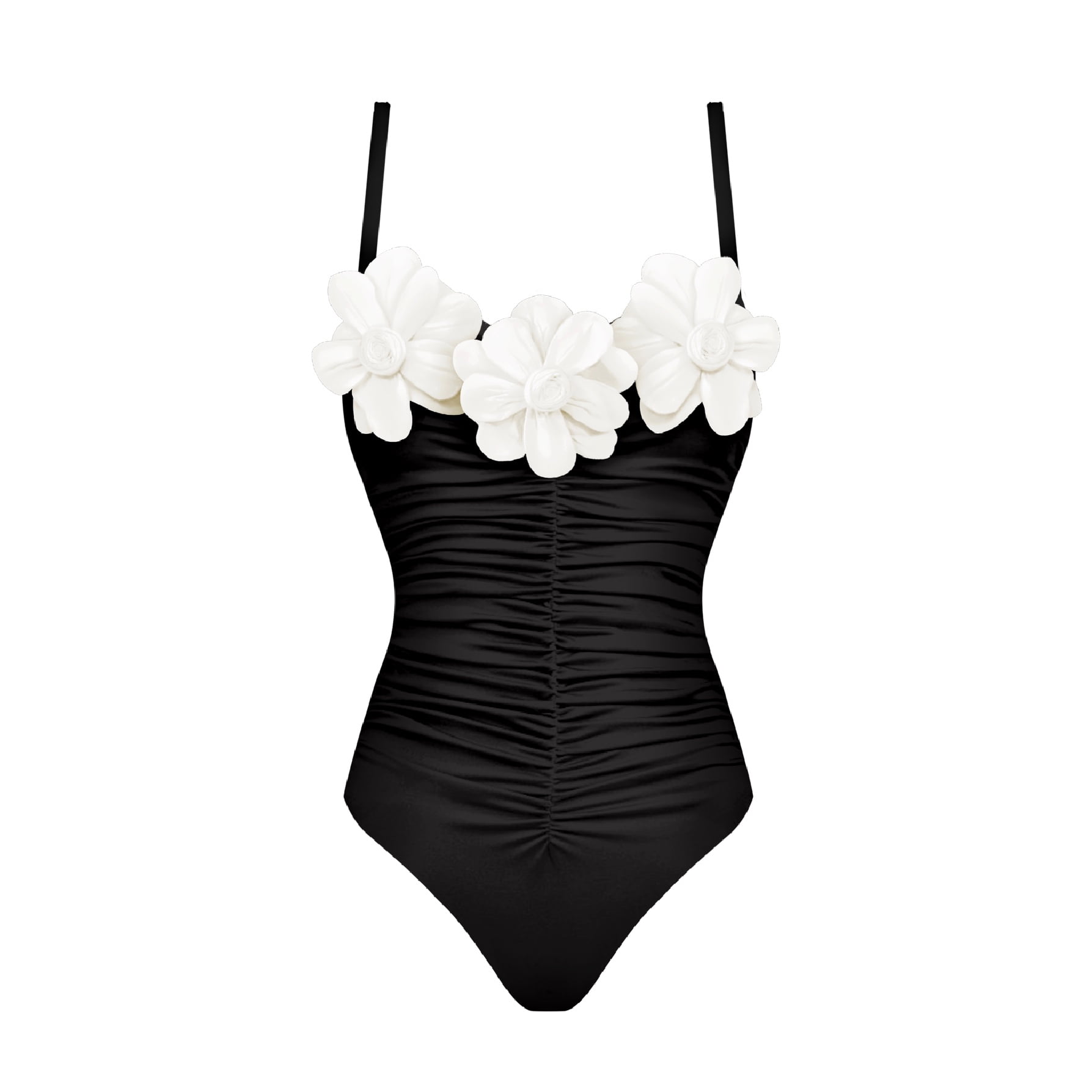 Sexy Flower One Piece Swimwear Trend Swimsuit 2024 Brazilian Biquini ...