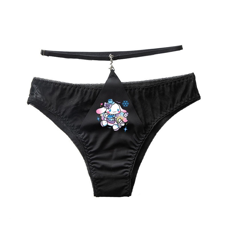Sexy Hello Kitty Panties Spicy Girl Kawaii Briefs Female Soft Cartoon Kuromi Cinnamoroll