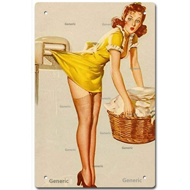 Sexy Laundry Girl Pin Up Girl Unique Home 15 10 In 3oopcs Jigsaw Puzzles