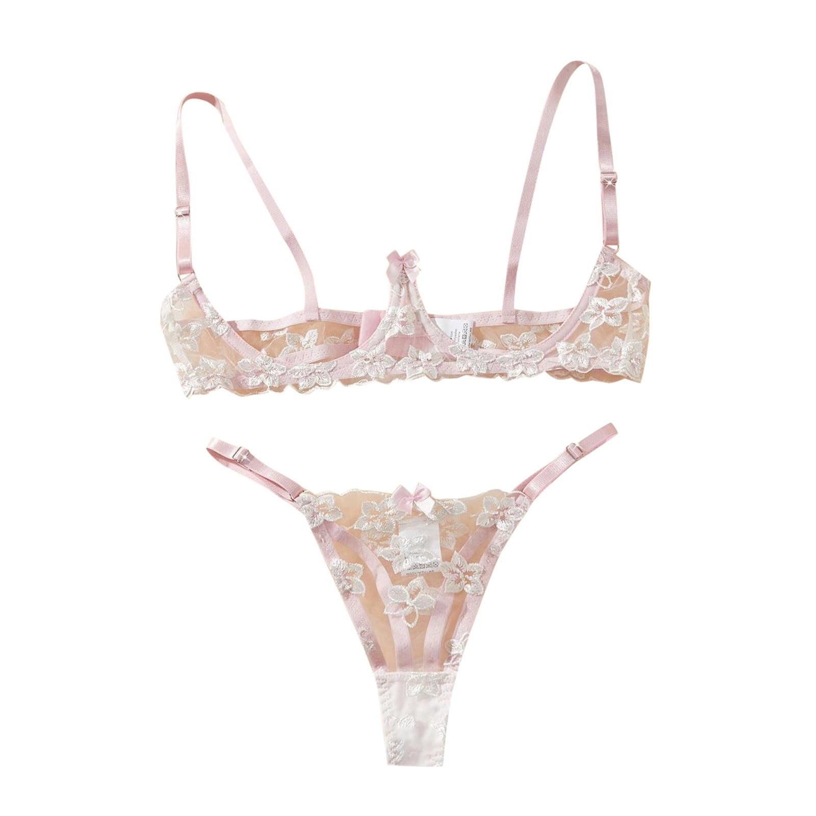 Sexy Lolita Lingerie For Women Open Cup Bustier Corset Top With Nipple ...