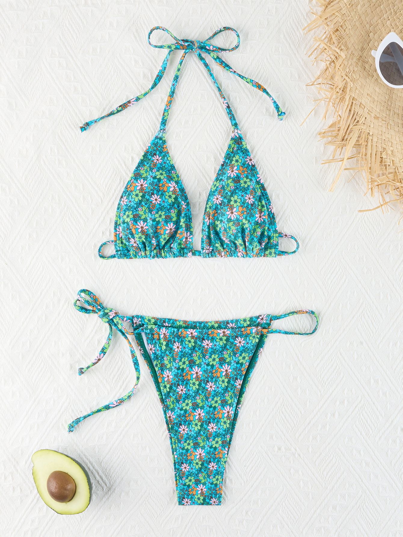 Sexy Micro Bikini 2024 Woman Swimsuit Strawberry Swimwear Women String ...