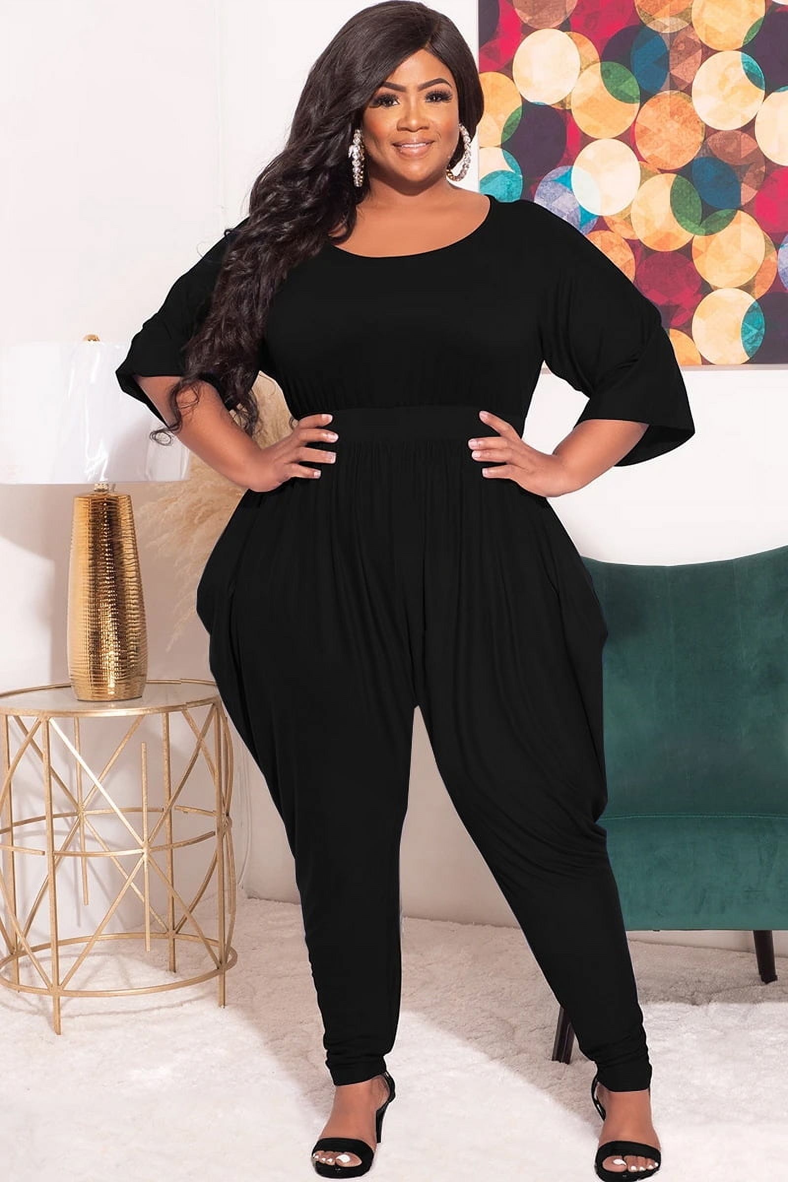 Sexy Plus Size Jumpsuit - Walmart.com