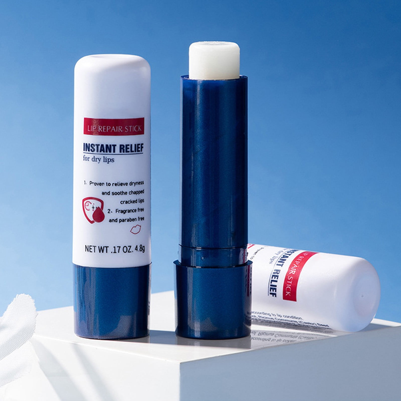 Sexy Pucker Lipstick & Lawless Lip Plumper Chap Stick Glossy Lipstick ...