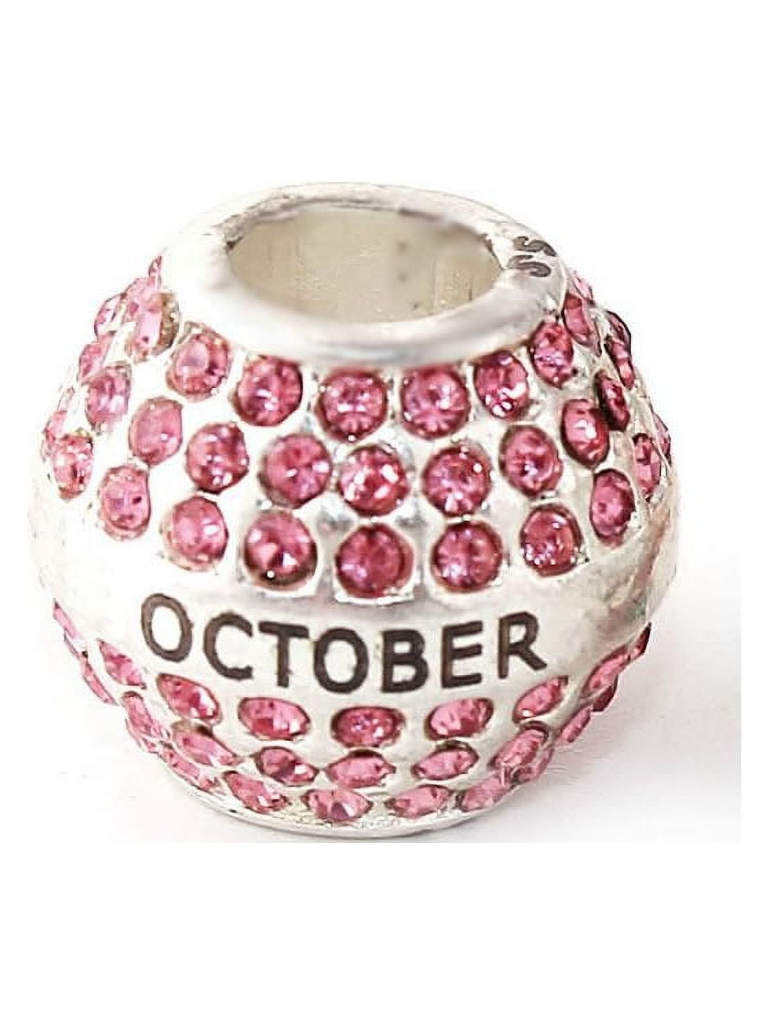 Sexy Sparkles Rhinestones October Birthstone Engraved Birth Month on ...