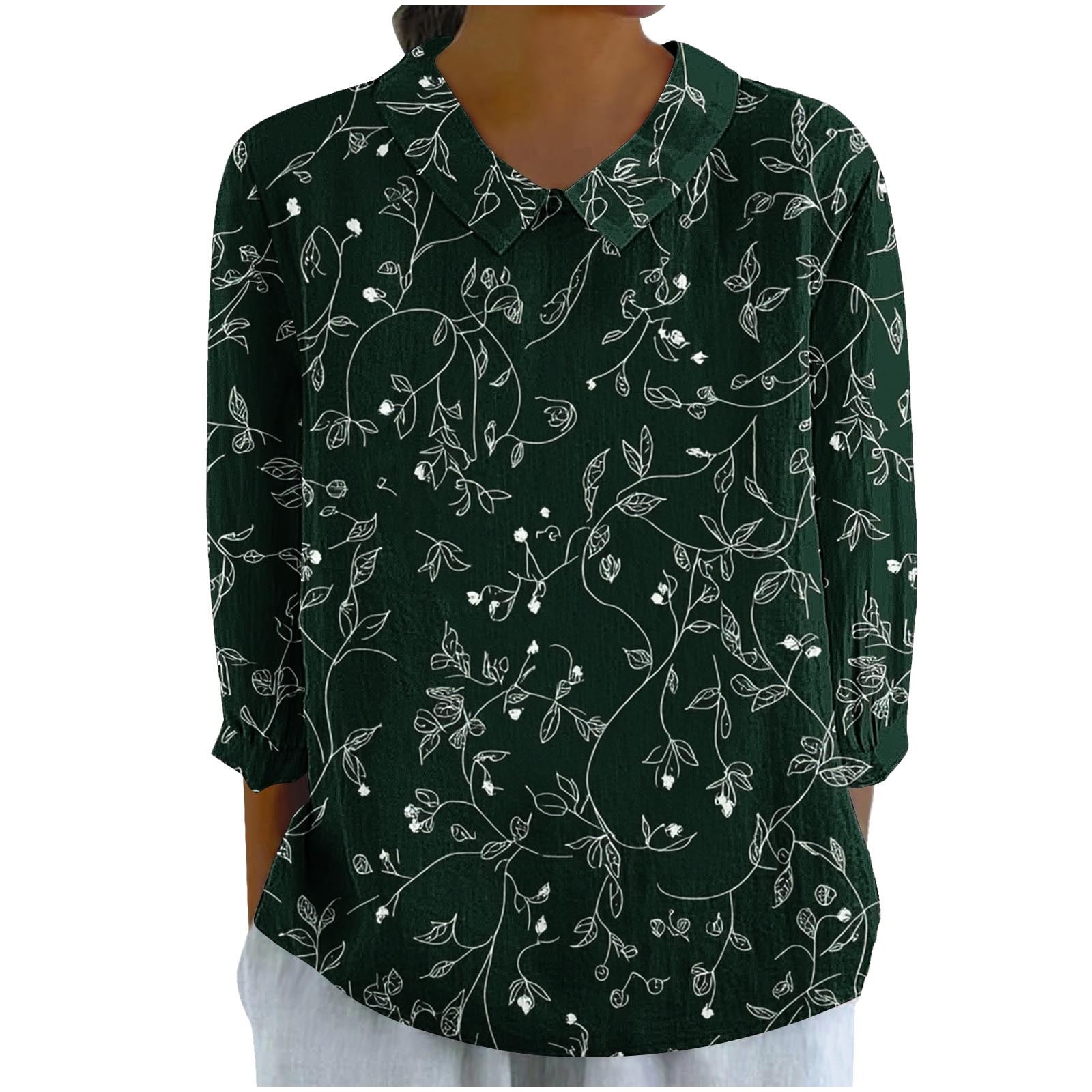 Boho Tops for Women Off The Shoulder Long Sleeve Tops Baggy Workout 3/4 ...
