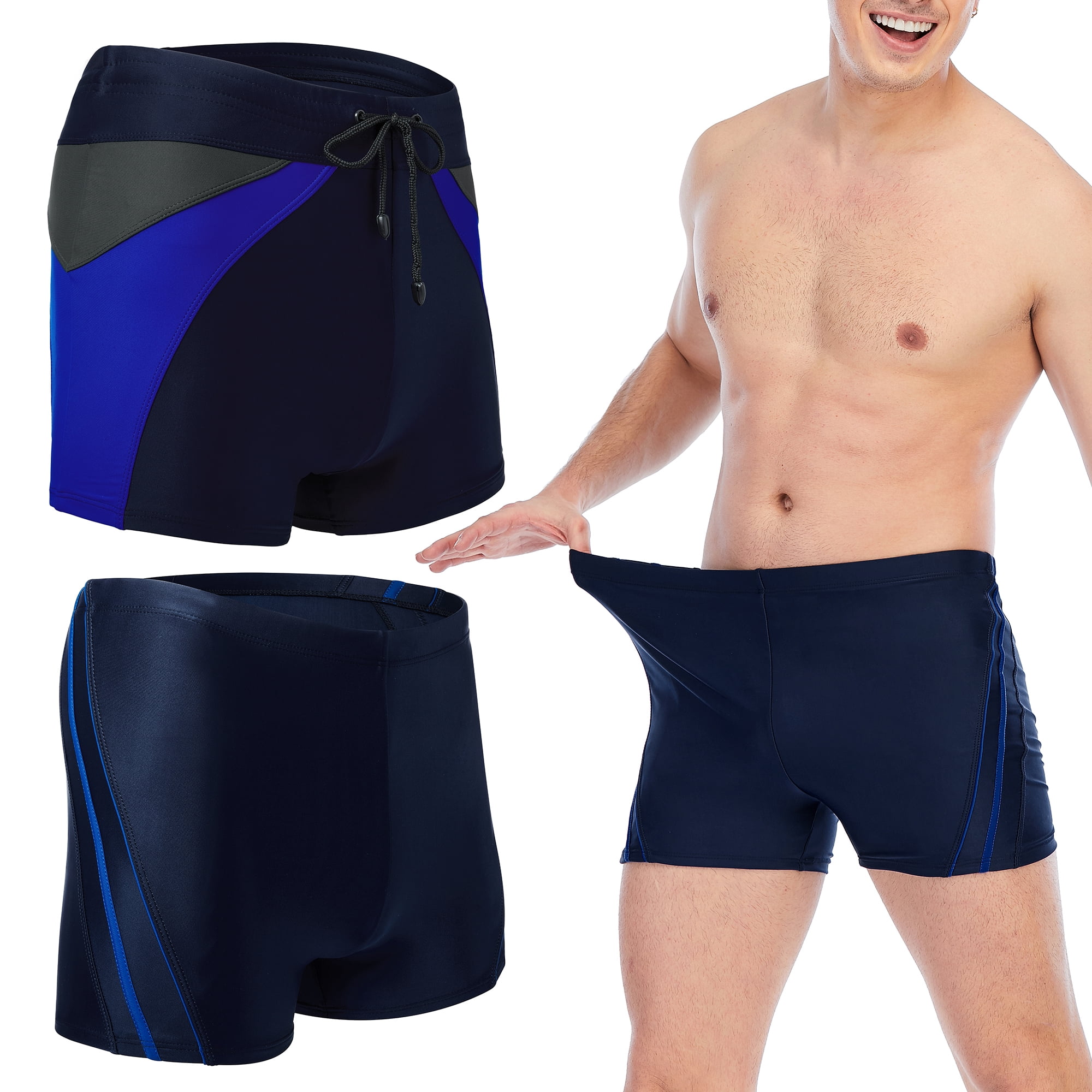 Mens Square Cut Bathing Suits